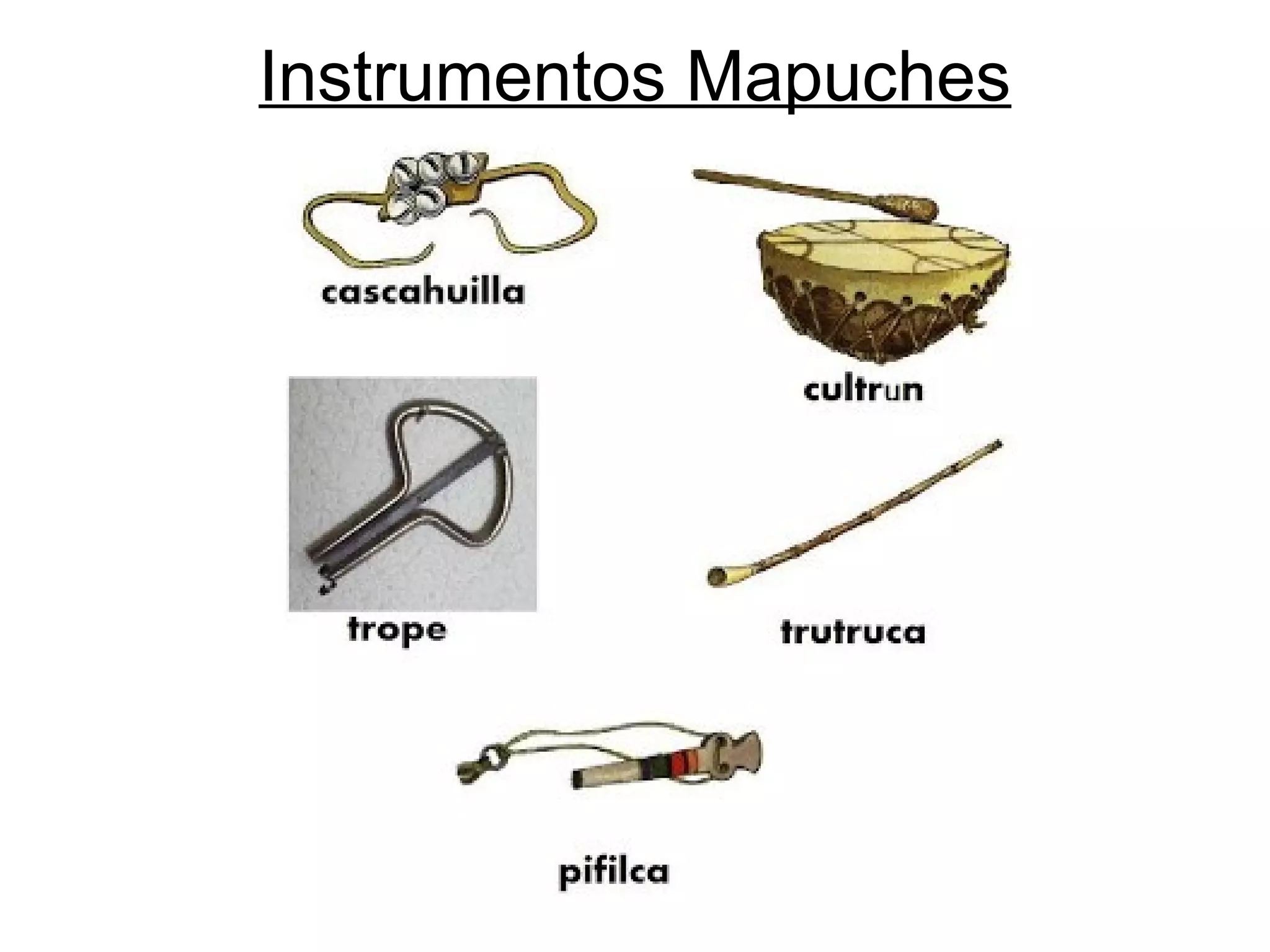 Familia mapuche, costumbres, vestimenta y alimentación | PPT