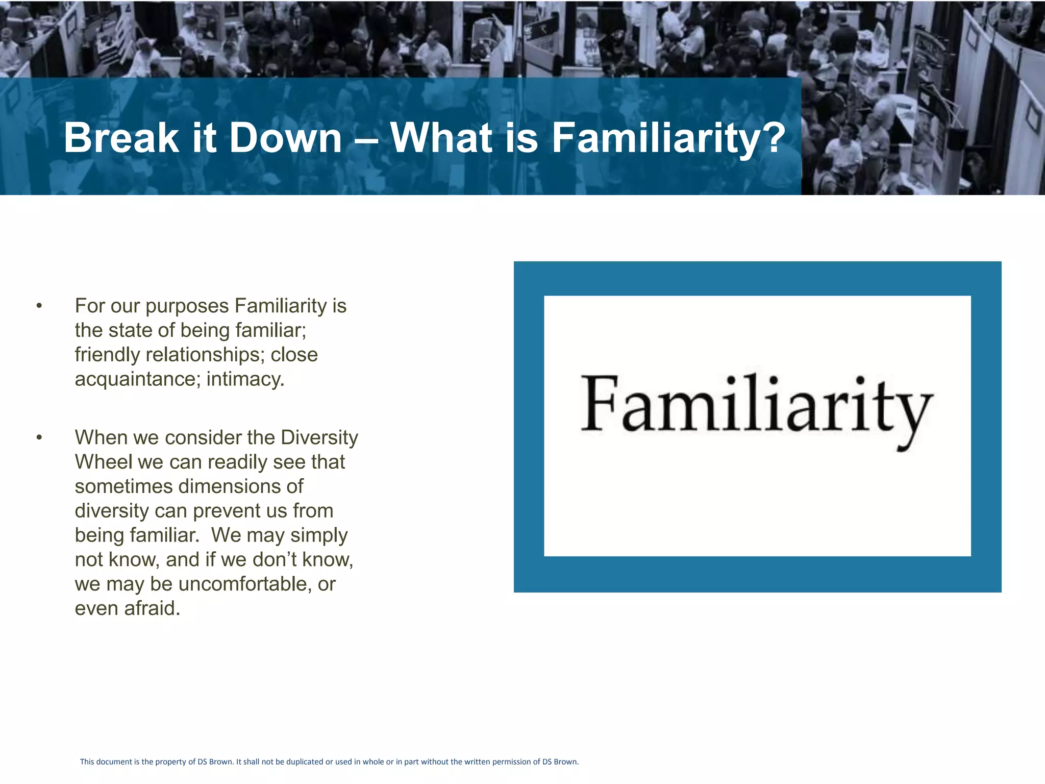 FCT - Familiarity Comfort & Trust | PPTX