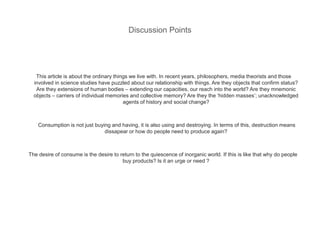 Familiar things | PPTX