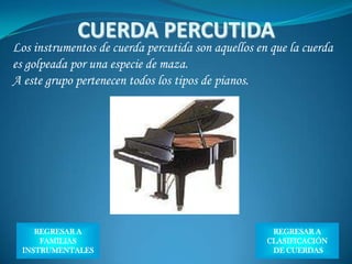 Familias instrumentales | PPTX