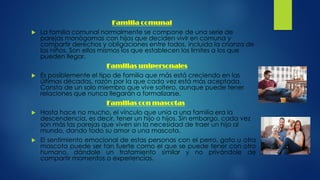 Familia y tipos de familia erika perez | PDF