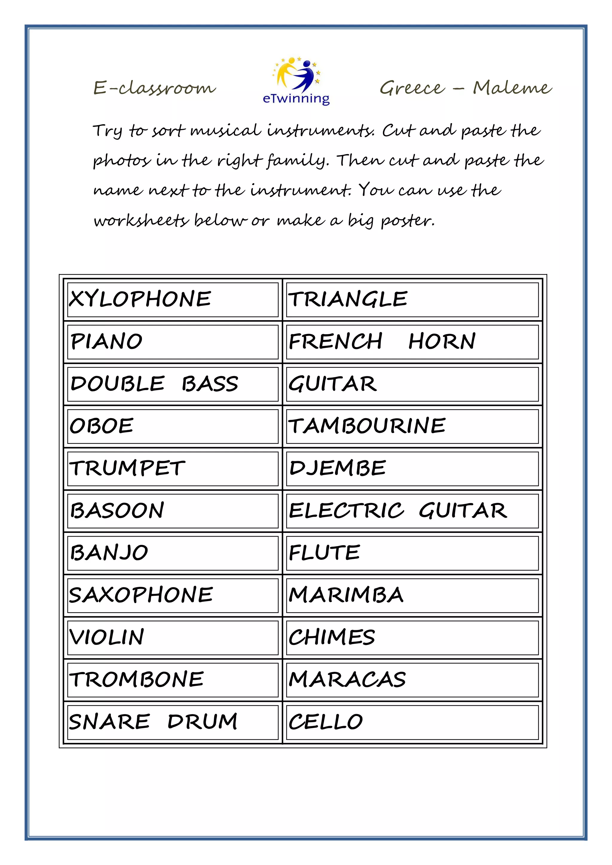 Musical instruments from Greece | PDF