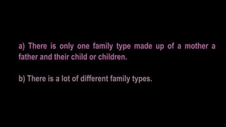 Family Diversity | PPTX