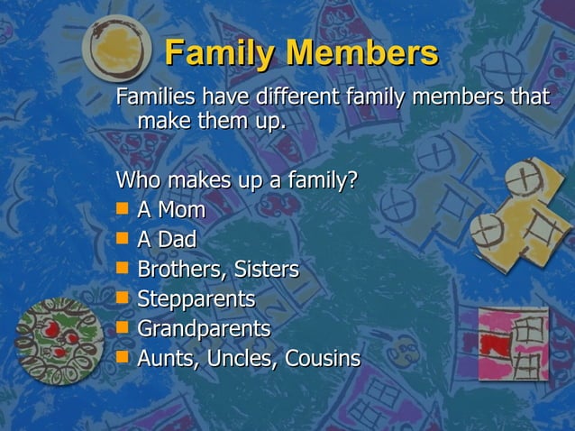Families, Lesson 9 | PPT
