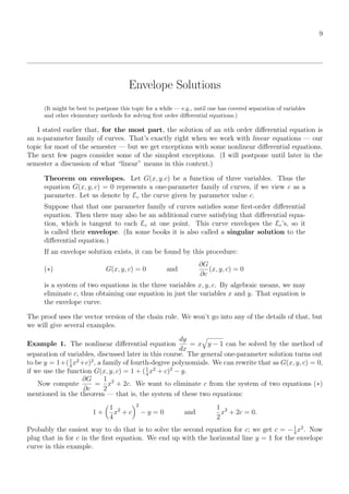 Families of curves | PDF