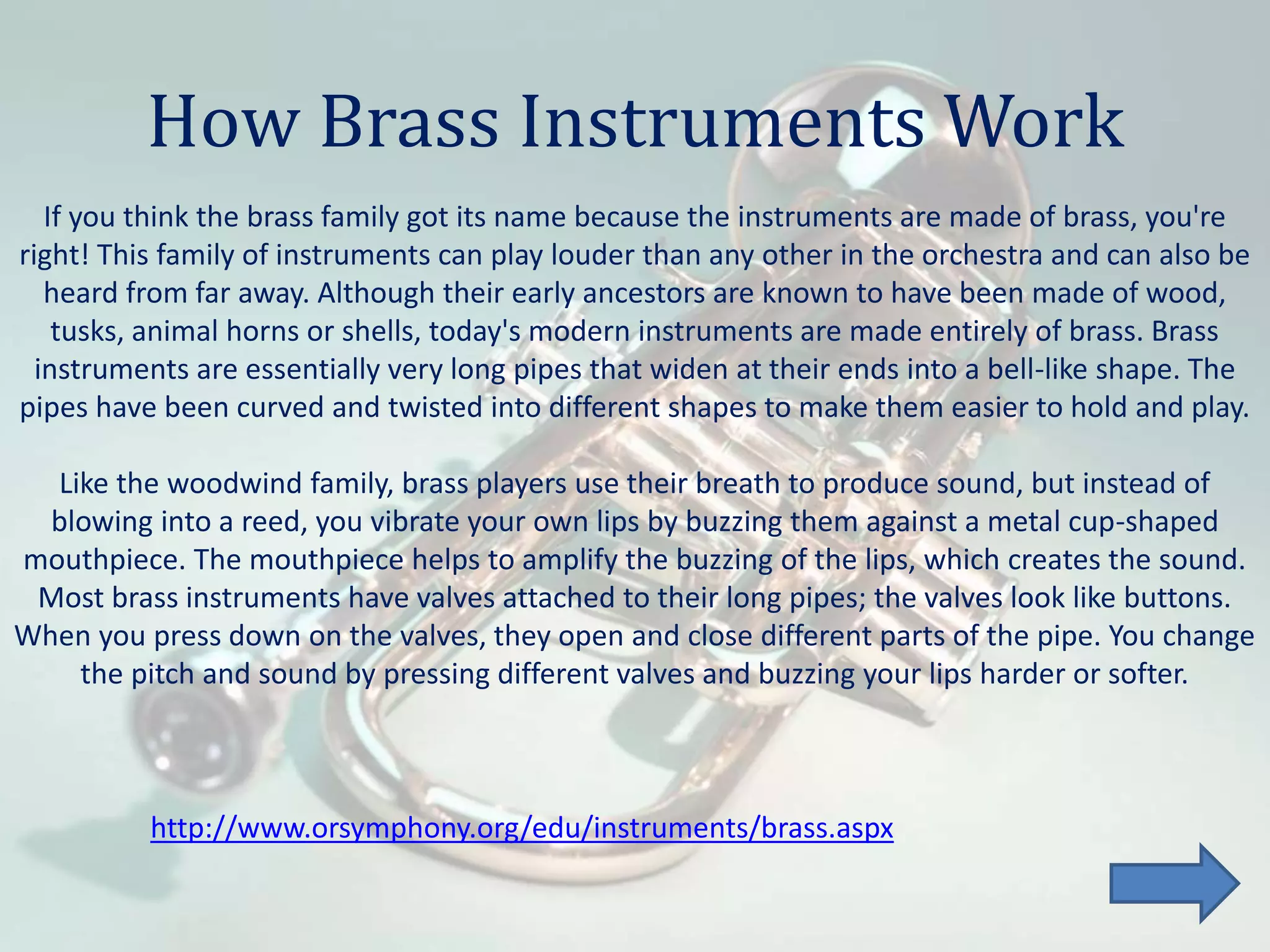 Families of musical instruments | PPTX