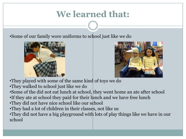 Families Then and Now Class 1-109 | PPT