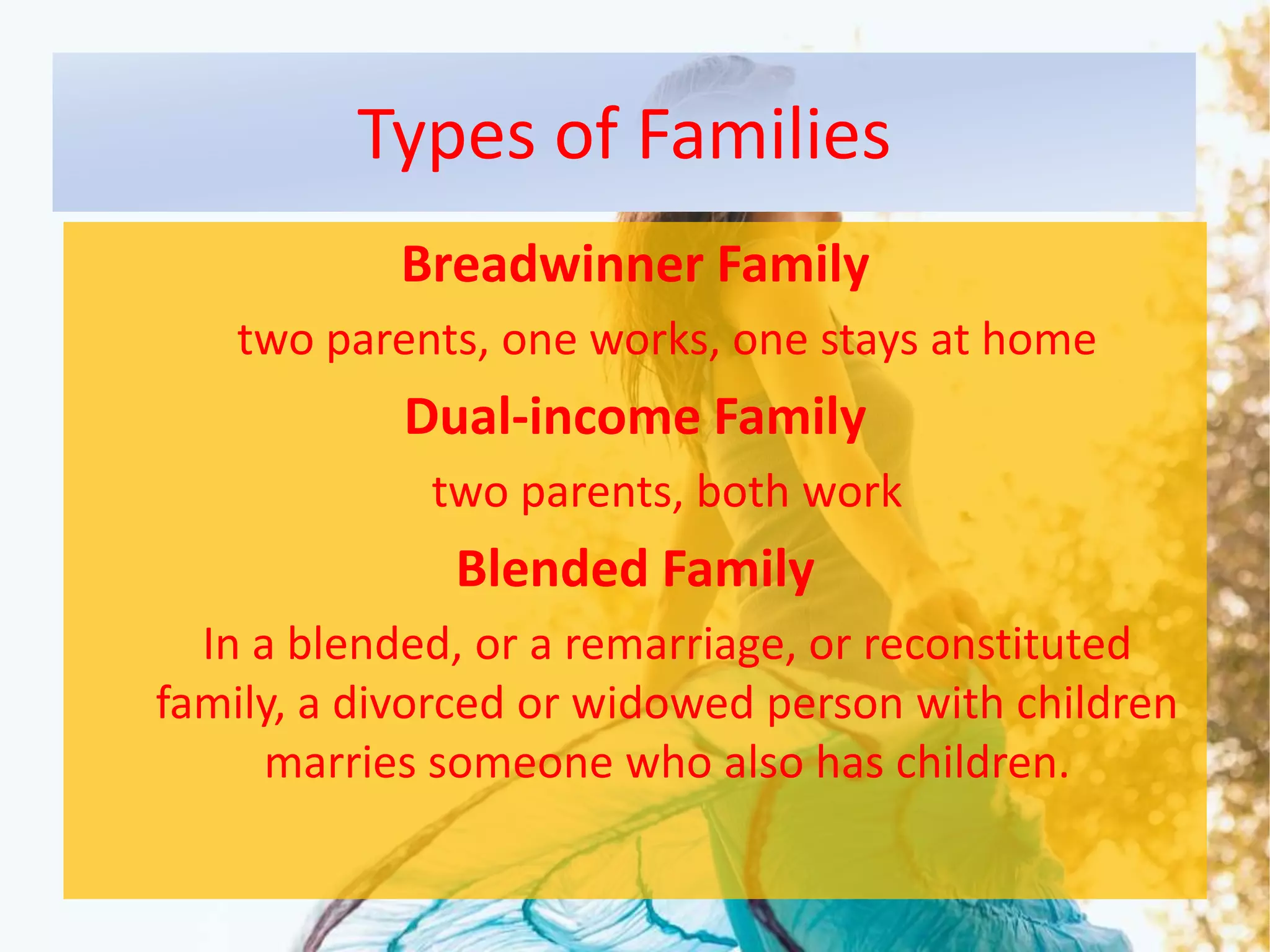 Family and responsible parenthood | PPTX