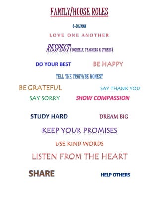 Family.house rules | DOCX