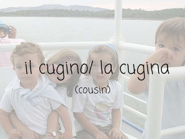 La Famiglia: Italian Vocabulary for Family | PPT