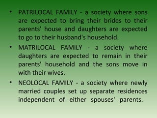 Family Relations for Management Scienes | PPT