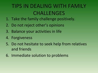 Family Relations for Management Scienes | PPT