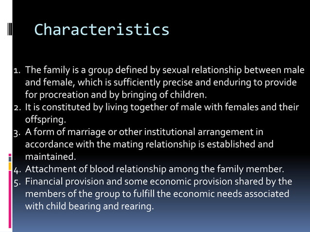 Family ( sociology) | PPTX | Biological Sciences | Science