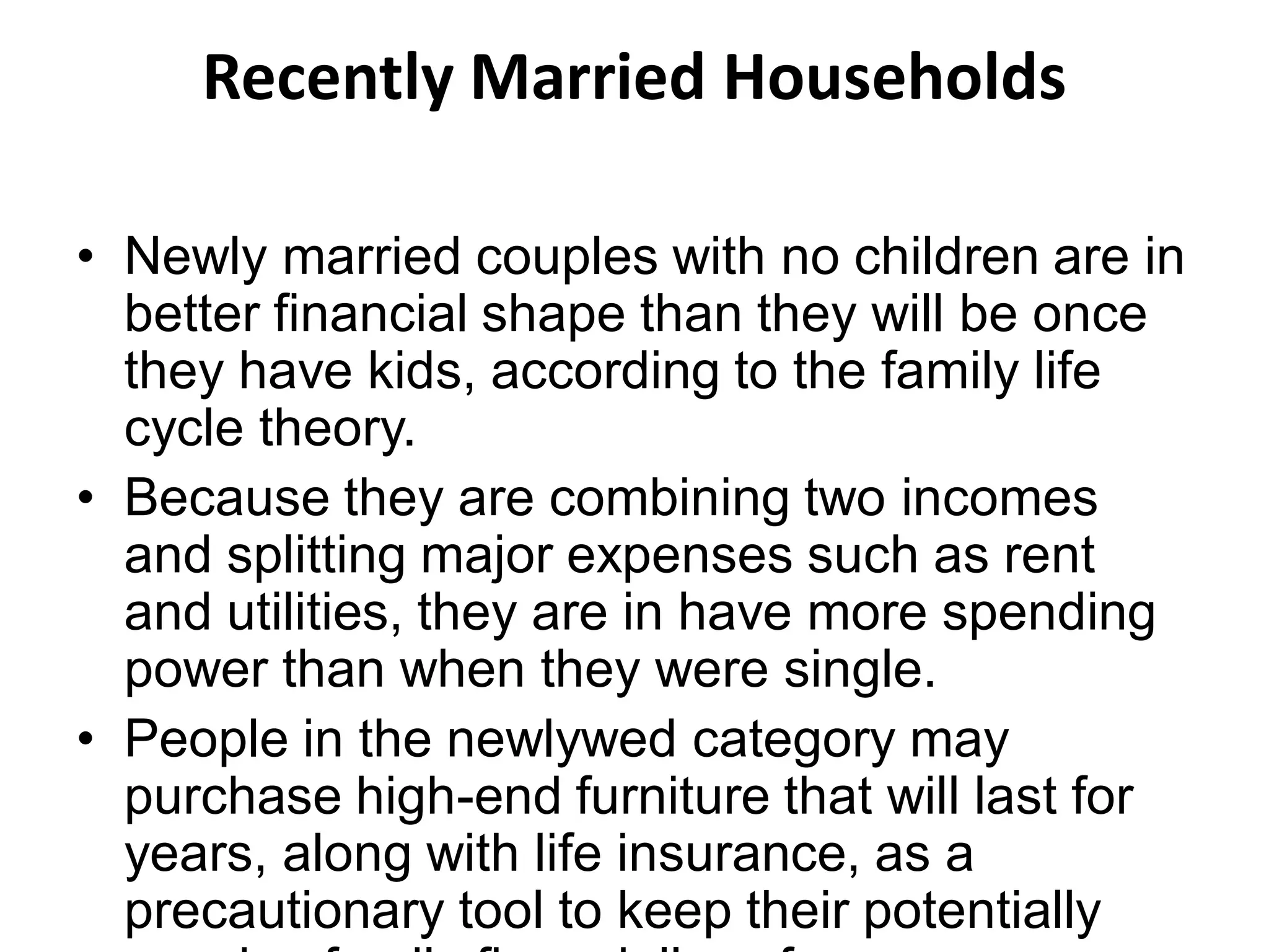 Family-Life-Cycle-Stages for Consumer buying decisions | PDF