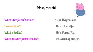 Peppa Pig's Family | PPTX