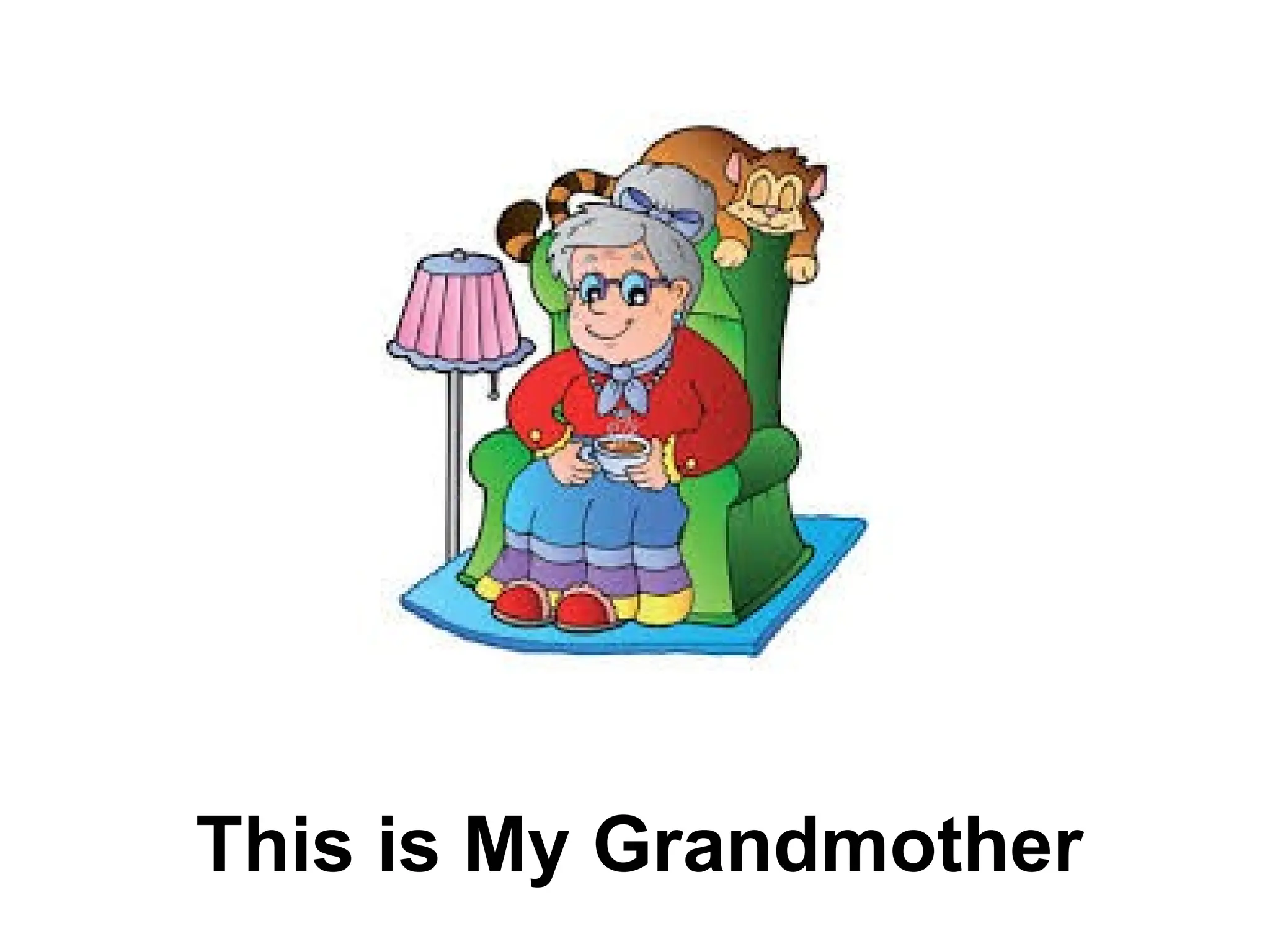 Family members vocabulary: mother, father, brother, sister, grandpa ...
