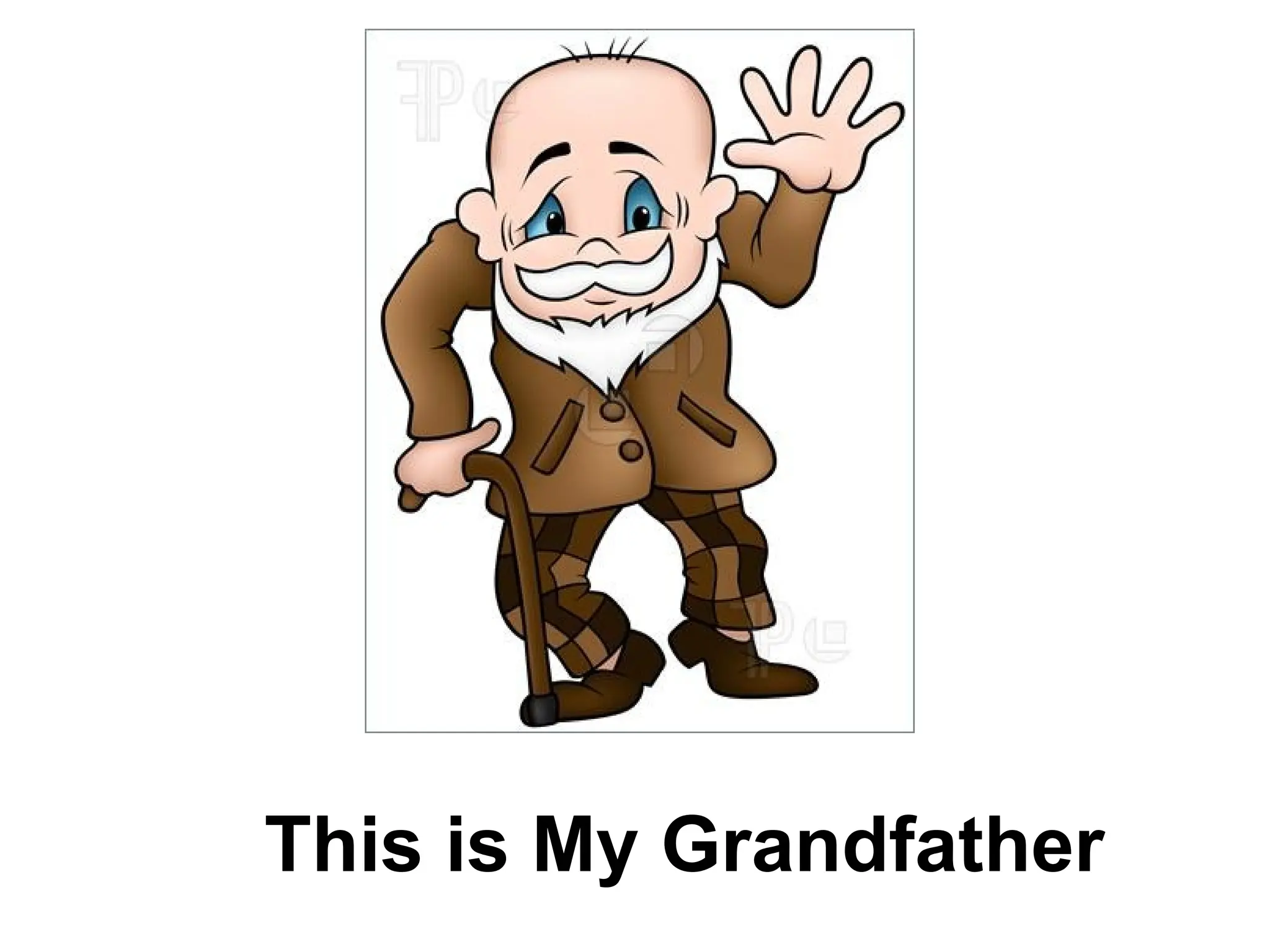 Family members vocabulary: mother, father, brother, sister, grandpa ...