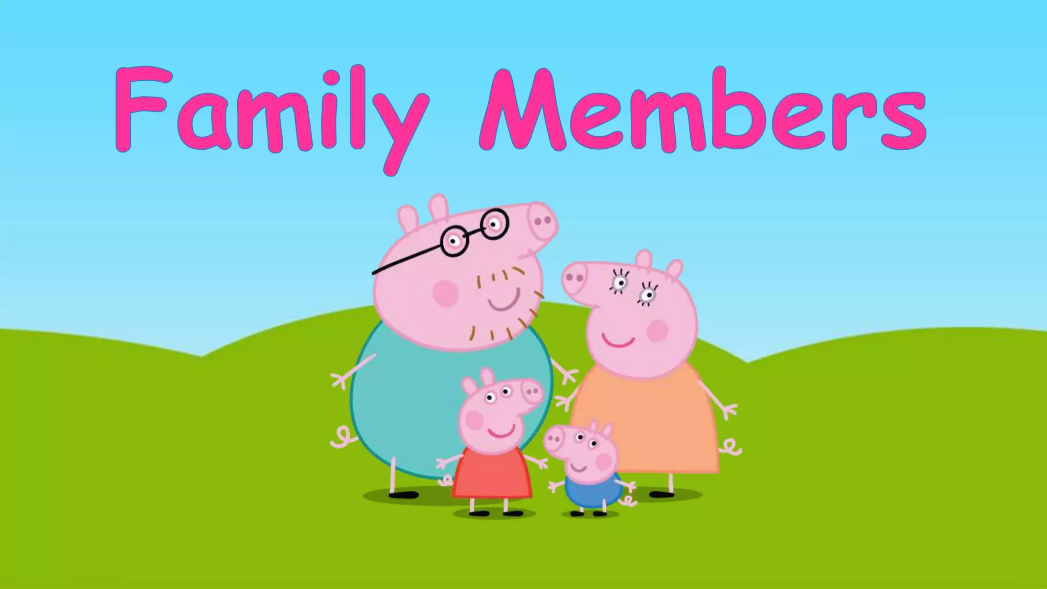 family-members-peppa-pig-family-with-sound-flashcards-picture ...