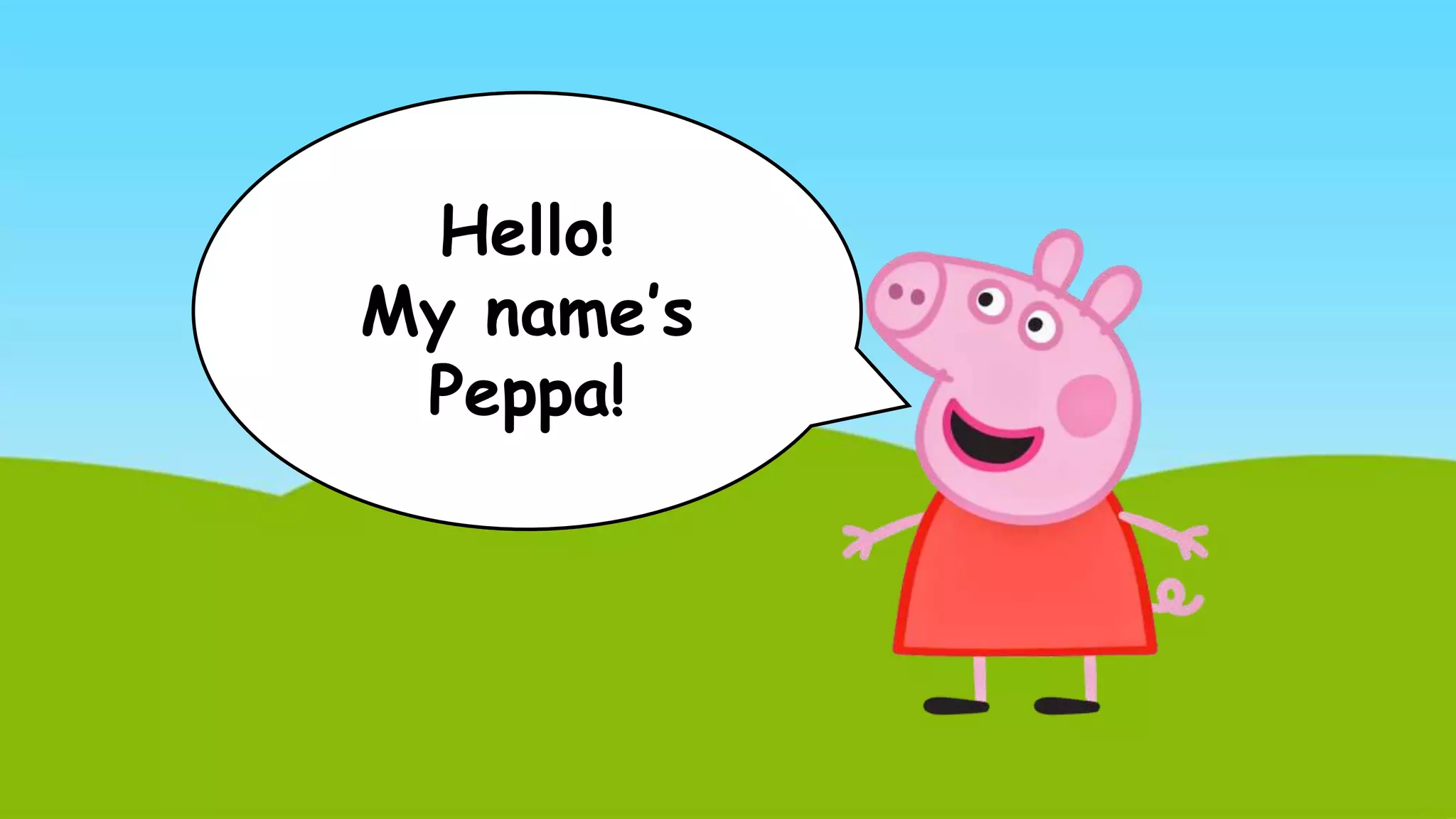 family-members-peppa-pig-family-with-sound-flashcards-picture ...