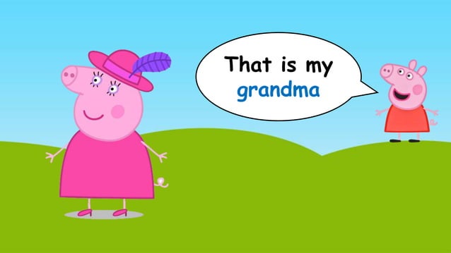 family-members-peppa-pig-family-with-sound-flashcards-picture ...