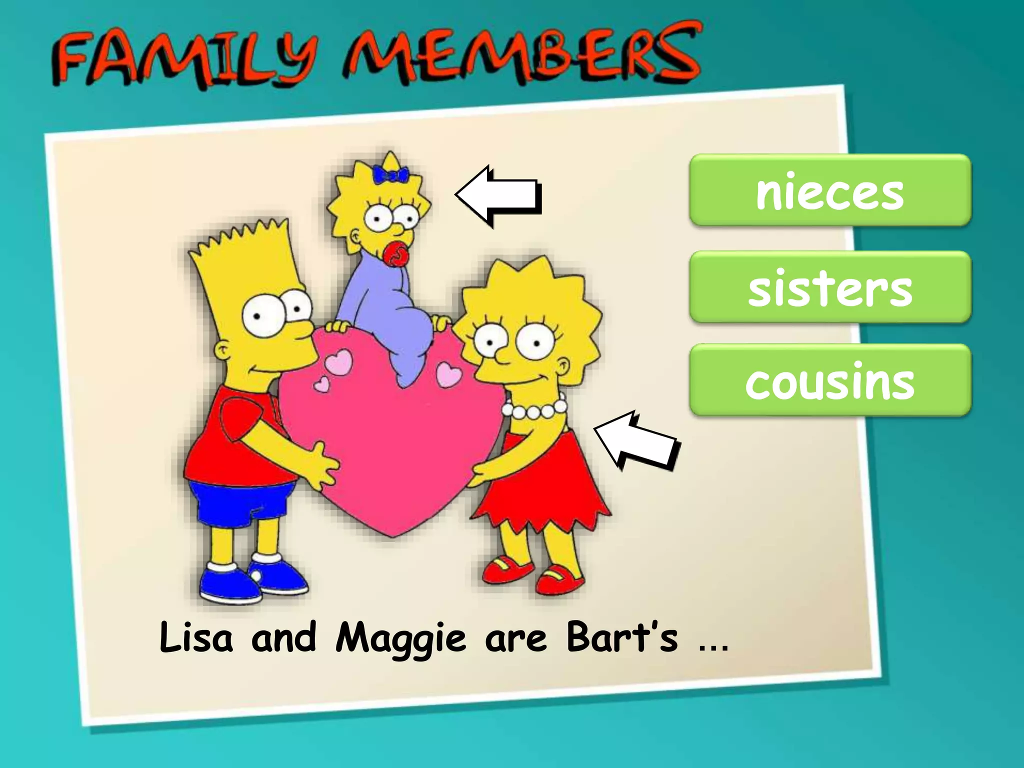 SAXON GENITIVE -FAMILY MEMBERS- | PPTX