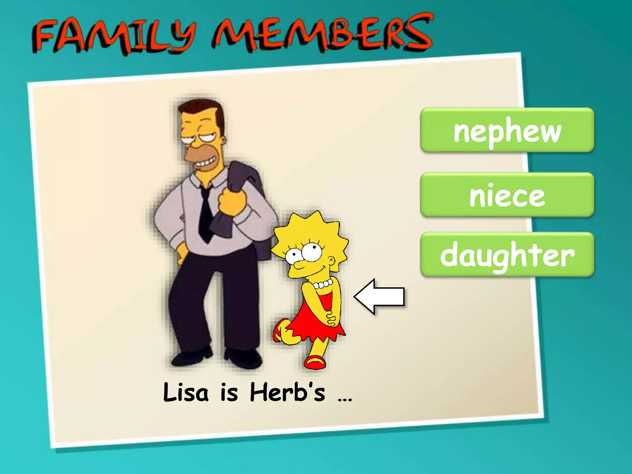 SAXON GENITIVE -FAMILY MEMBERS- | PPTX