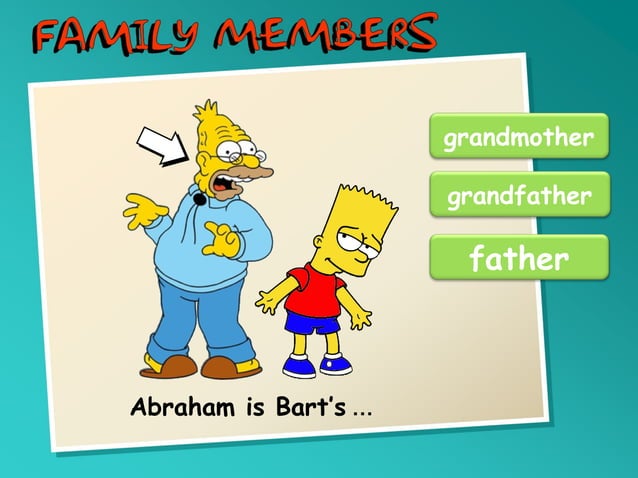 family-members-ppt- SIMPSOMS' family.ppt