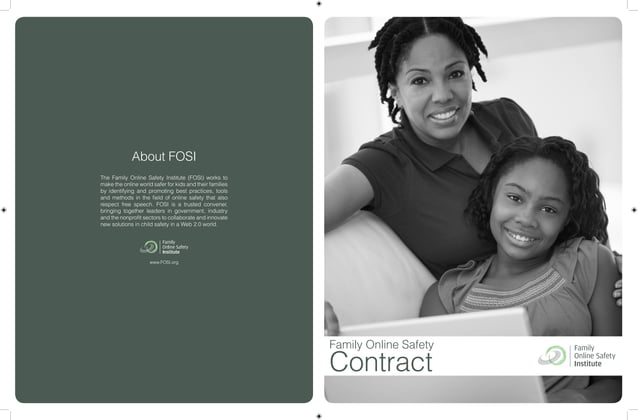 Family online-safety-contract | PPT