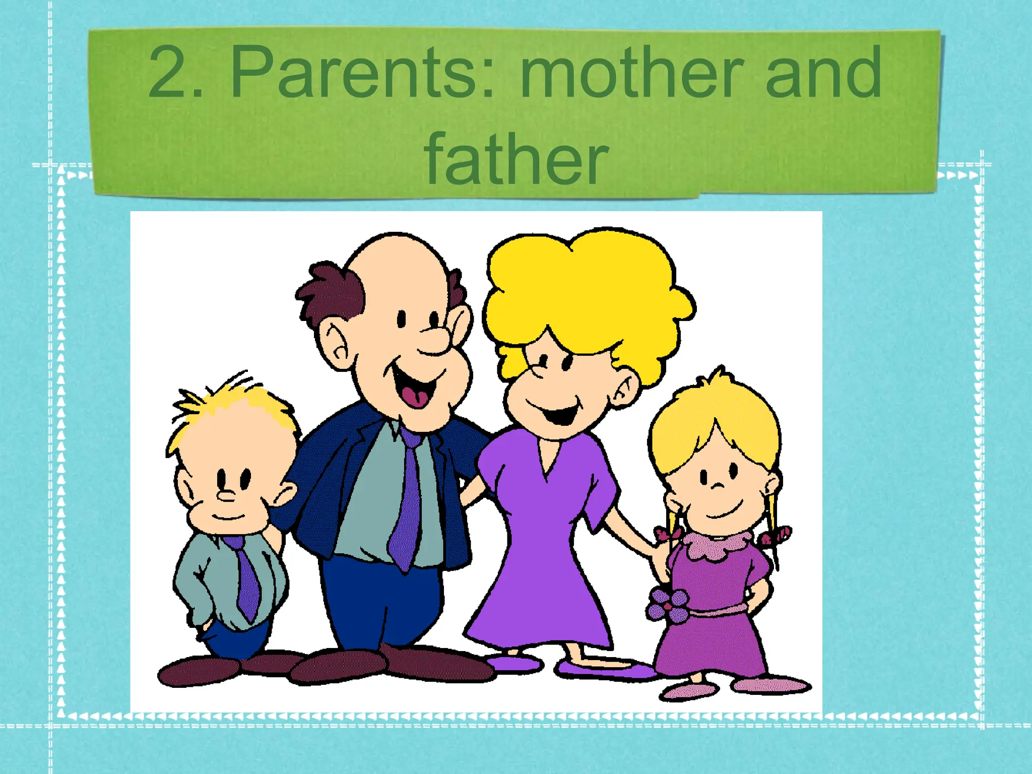 Family Members Vocabulary: Relatives and Words | PPT