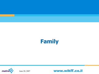 Family | PPT