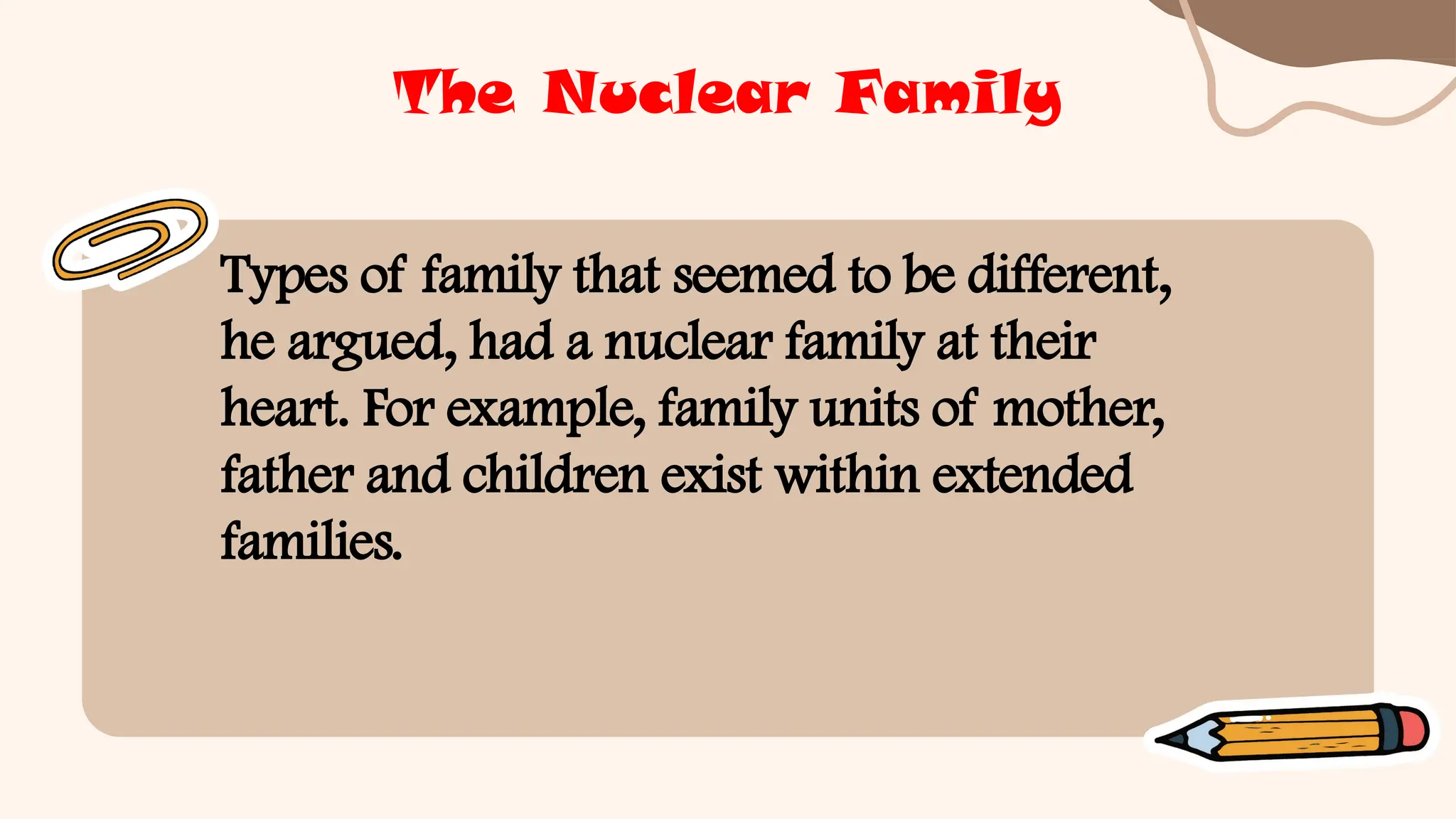 What are the different types of family - different family structures | PPTX