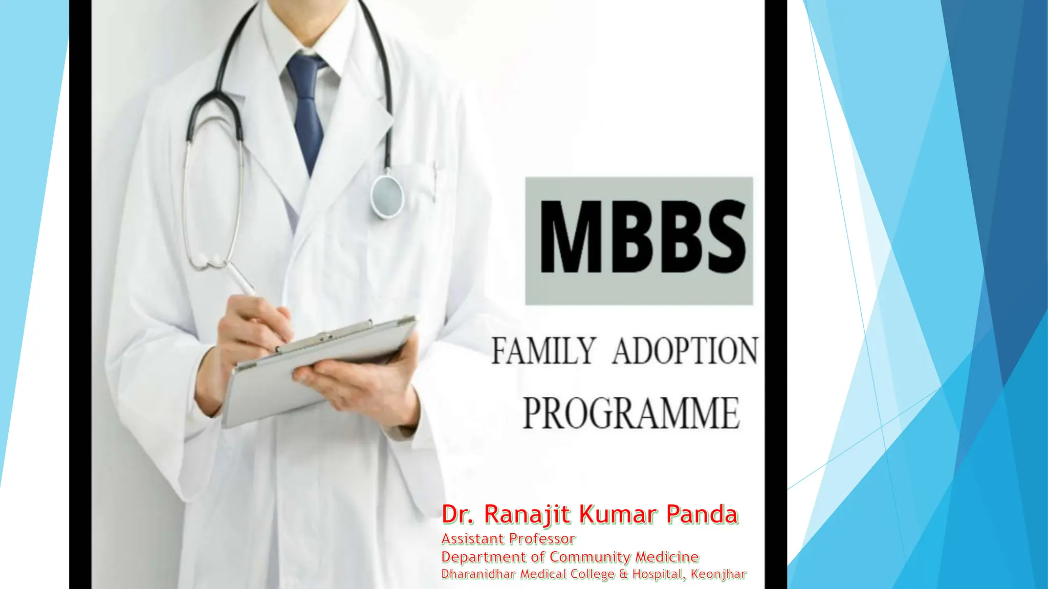 Family adoption program in government of odisha | PPTX