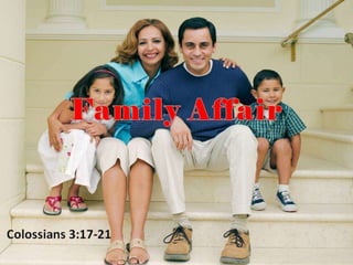 Family affair | PPTX