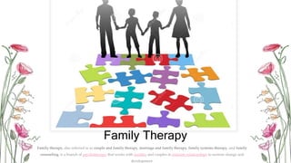 Family and couple counselling | PPTX