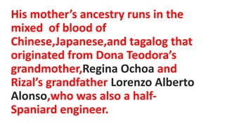 FAMILY AND EARLY LIFE of Rizal - powerpoint presentation | PPTX