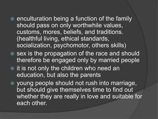 Family and Education | PPTX