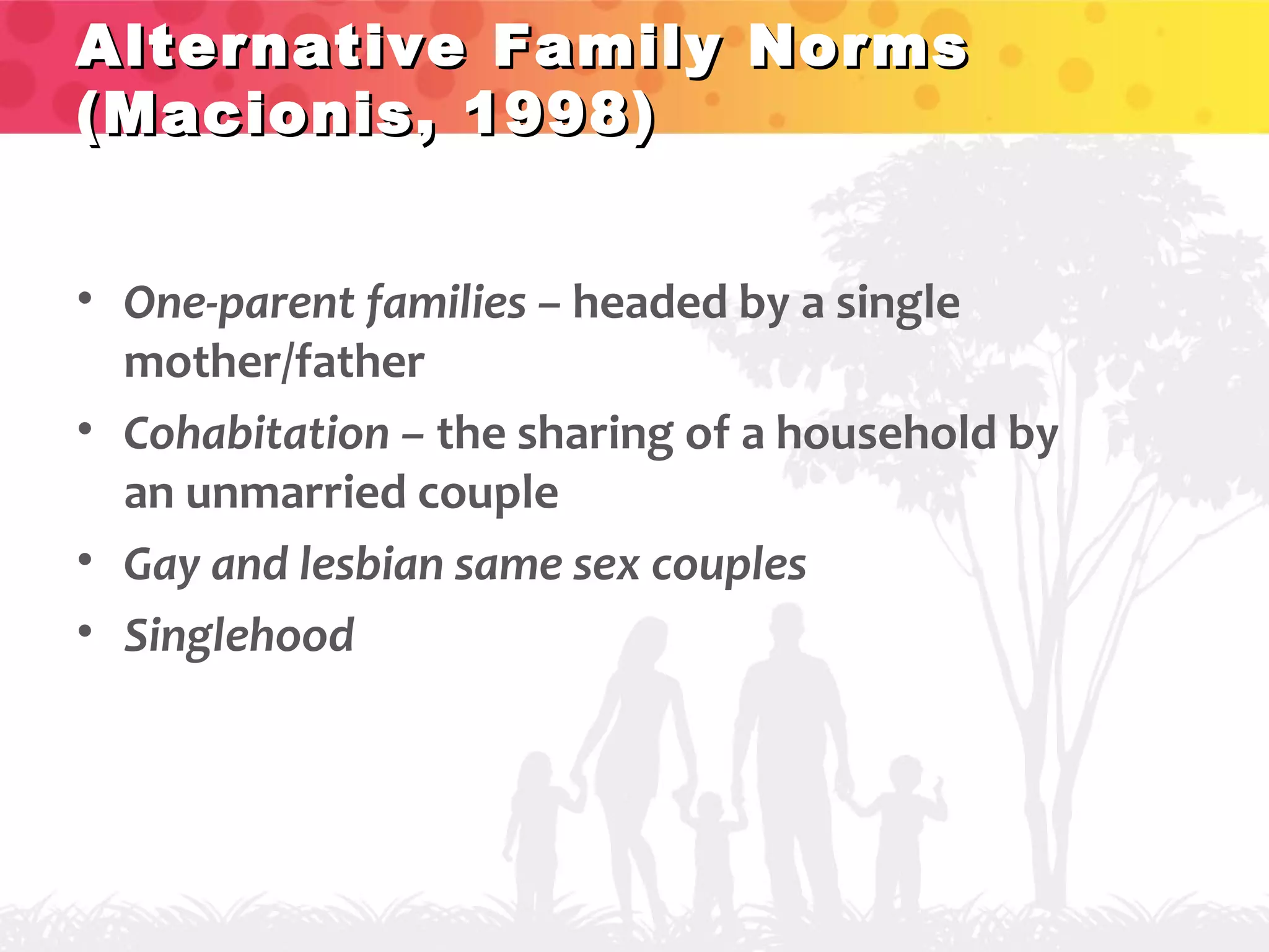 Family and education | PPT