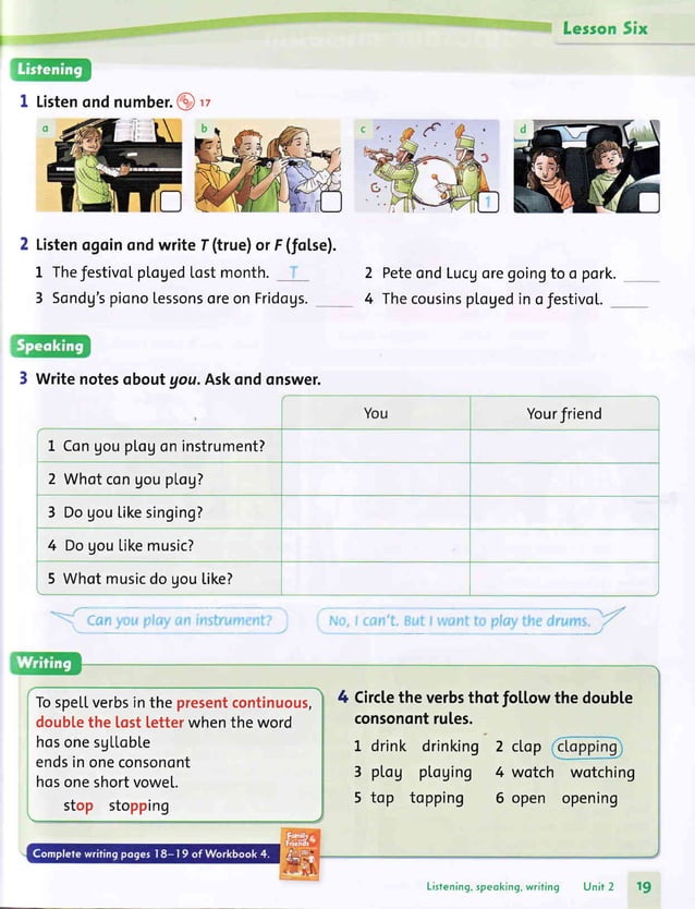 Family and friends_4_classbook | PDF