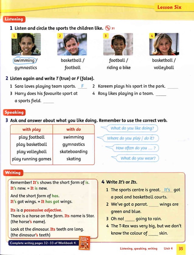 Family and friends_4_classbook | PDF