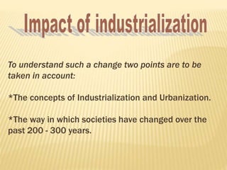 Family and industrialization | PPT