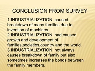Family and industrialization | PPT