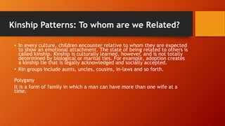 Family and intimate relationships | PPTX