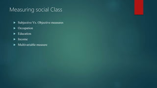 Family and its social standings | PPTX