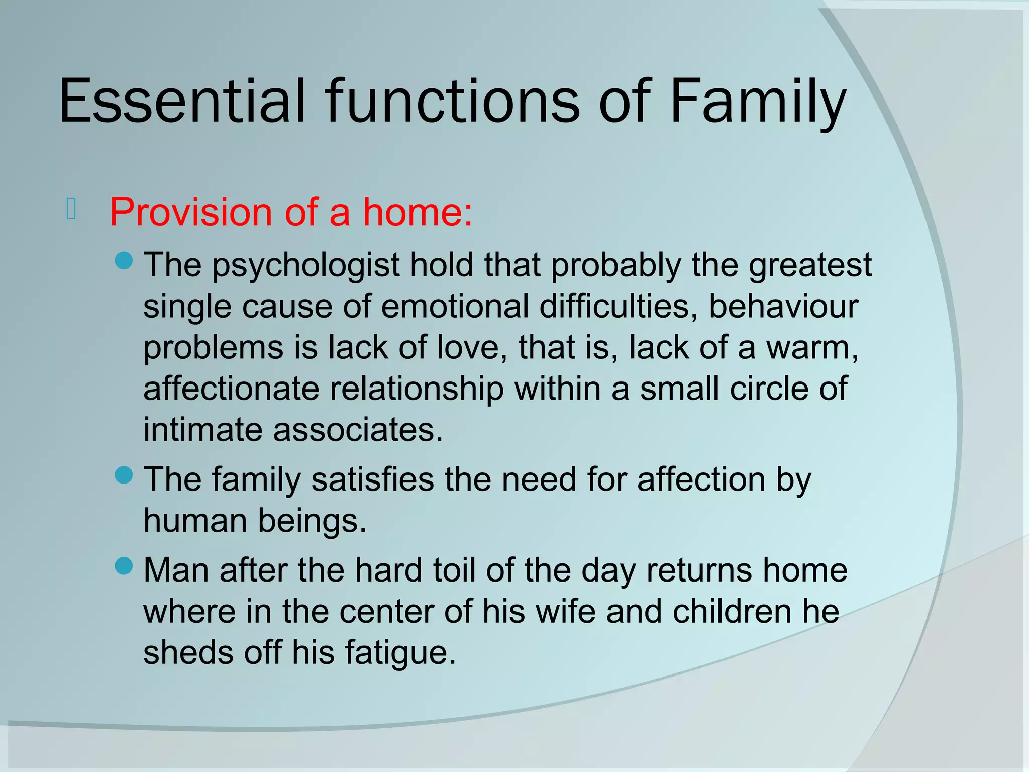 Family and marriage | PPT