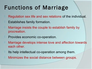 Family and marriage | PPT