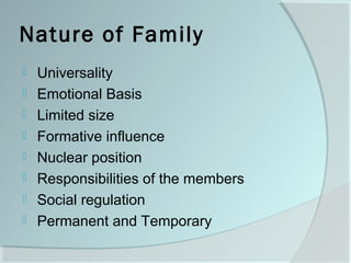 Family and marriage | PPT