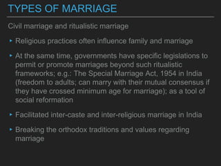 Family and marriage | PPTX