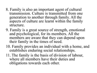 Family and marriage | PPTX