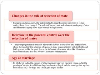 Family and marriage in india | PPTX