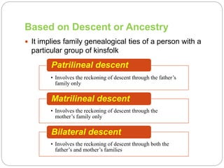 Family and marriage in india | PPTX